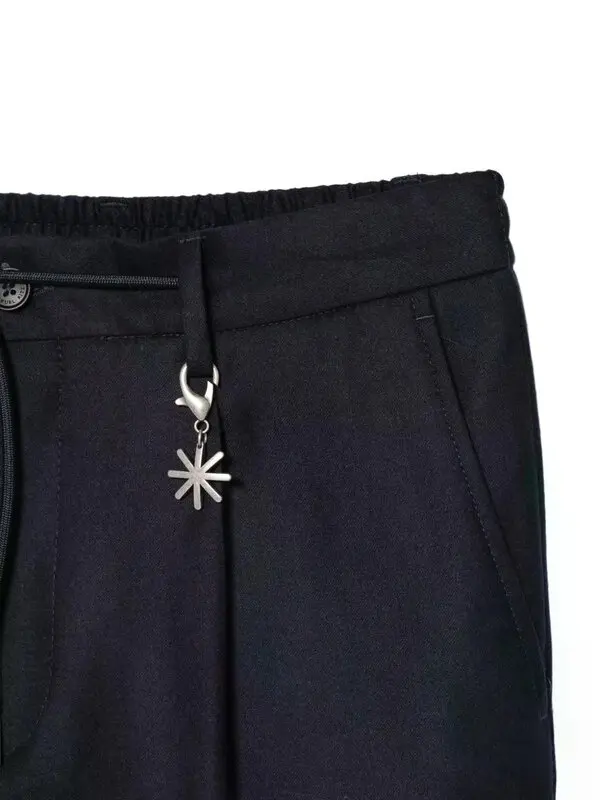 MANUEL RITZ Drawstring Pleated Trousers