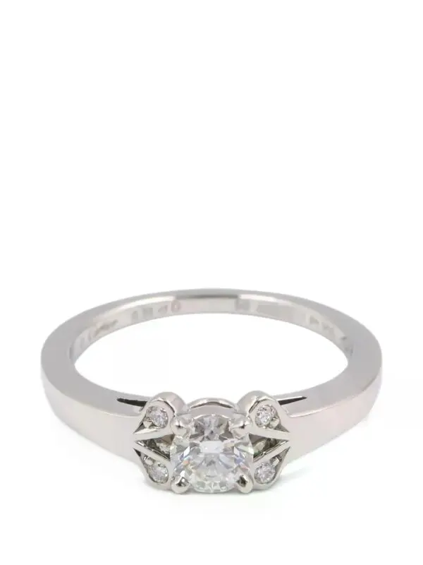 Cartier 2010s Ballerina Solitaire Ring