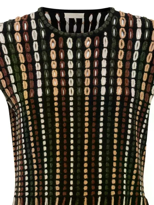 Ulla Johnson Natia Open-knit Fringed Top