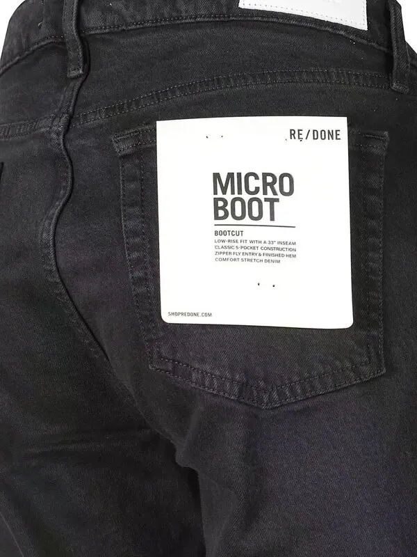 RE/DONE Micro Boot Low-rise Jeans