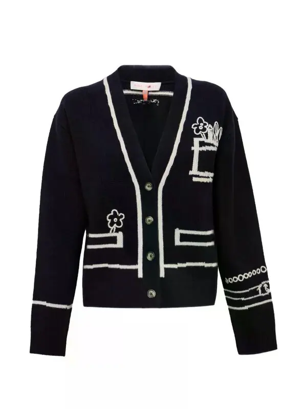 Mira Mikati Trompe L'oeil Cardigan