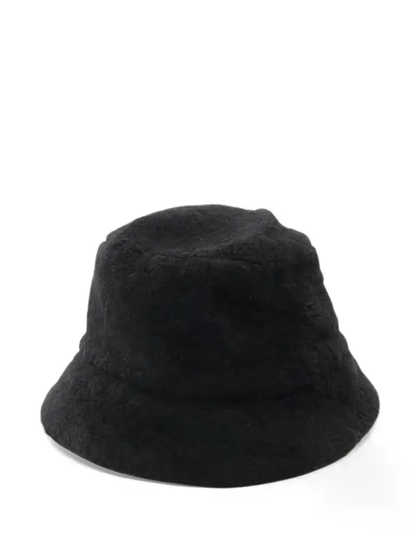 Prada 2010s Triangle-appliqué Bucket Hat