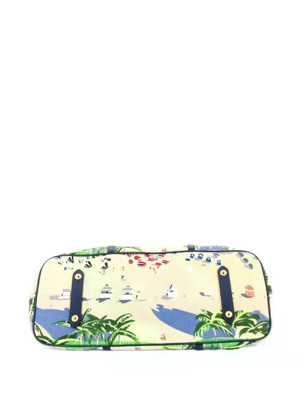 LOUIS VUITTON Ailleurs Cabas Limited Edition Printed Canvas Gm Tote Bag - Multicolour