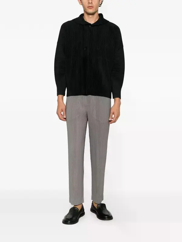 Issey Miyake Plissé-effect Hoodie