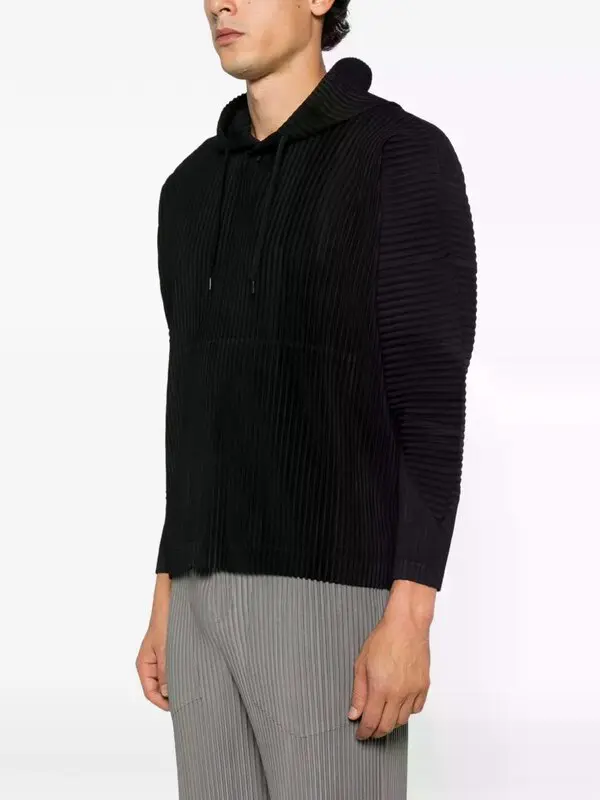 Issey Miyake Plissé-effect Hoodie