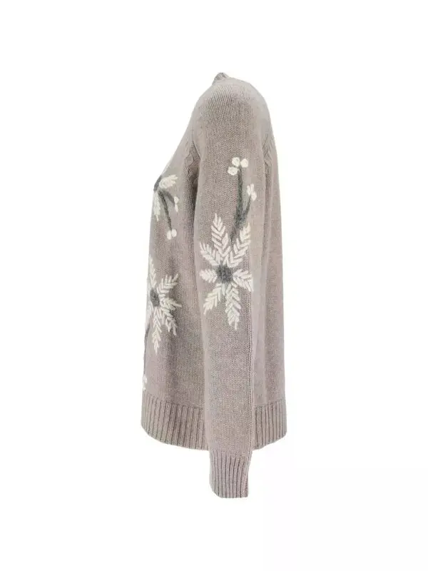 P.a.r.o.s.h Embroidered Cashmere Sweater