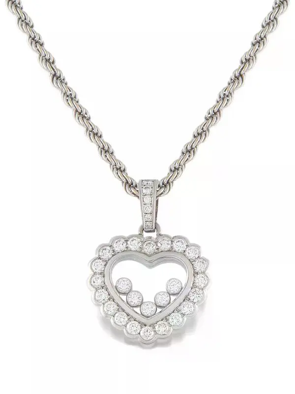 Chopard Happy Diamonds Heart Necklace - Silver
