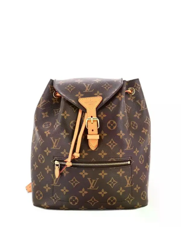 LOUIS VUITTON Montsouris Nm Monogram Canvas Pm Backpack