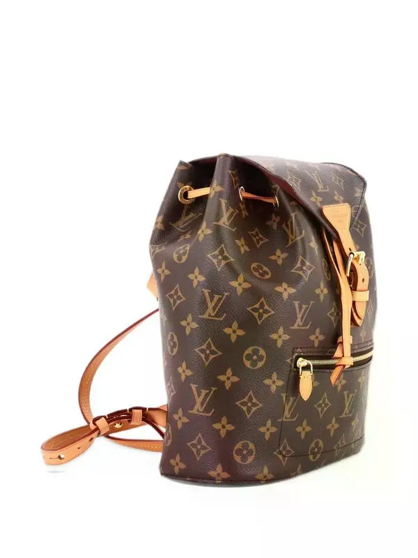 LOUIS VUITTON Montsouris Nm Monogram Canvas Pm Backpack