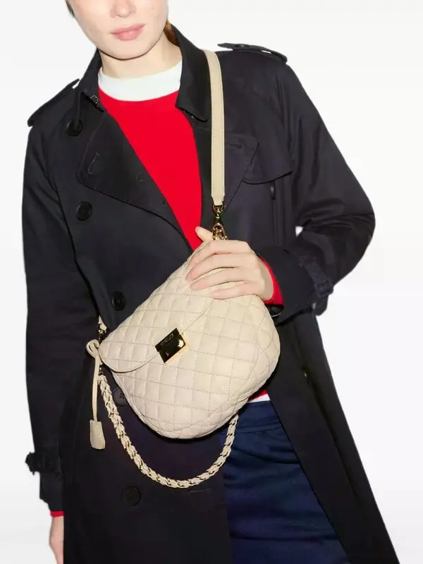Mz Wallace Crosby Quilted Cross Body Bag