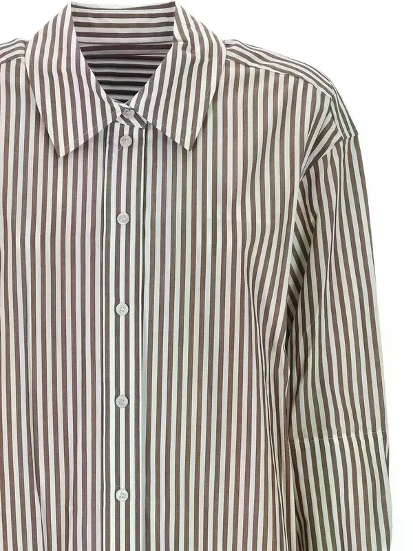 JOSEPH Theia Vertical-stripe Cotton Shirt