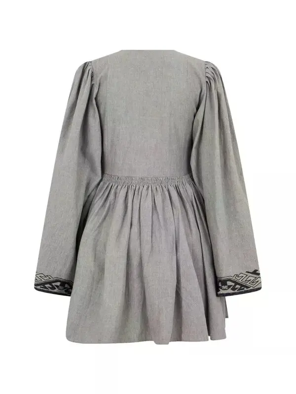 DIESEL® Embroidered Long-sleeve Dress