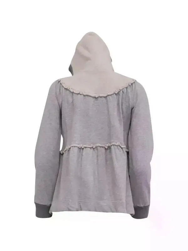Marc Jacobs Frill-accented Layered Hoodie