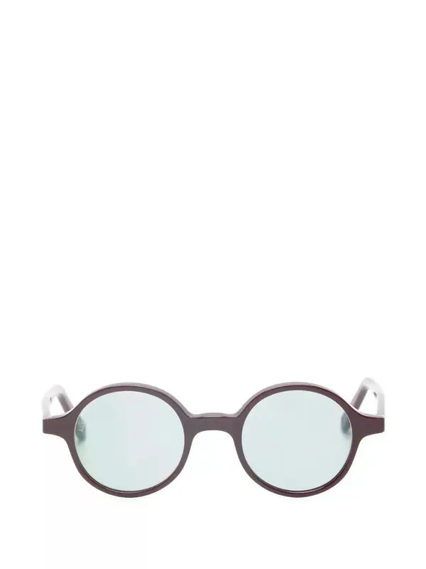 L.g.r Reunion Round-frame Sunglasses - Red