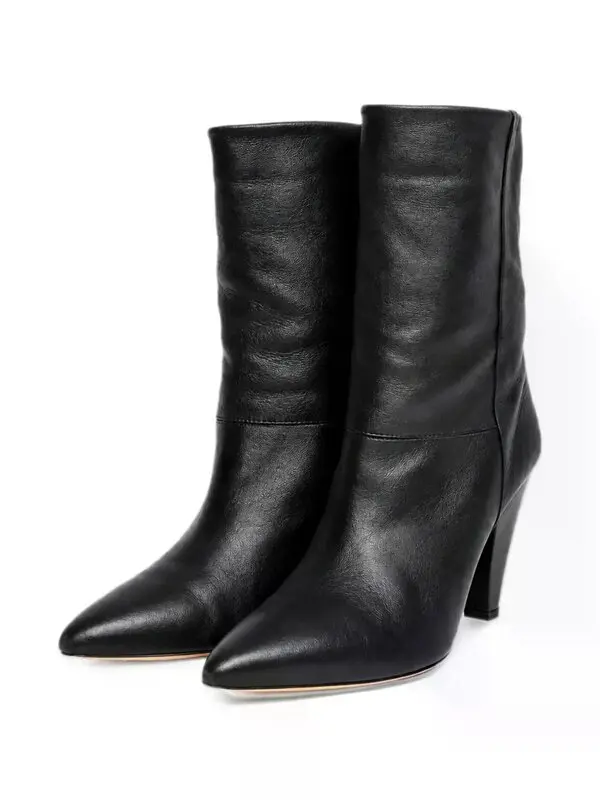 ISABEL MARANT VINTAGE Pointed-toe Cone-heel Ankle Boots