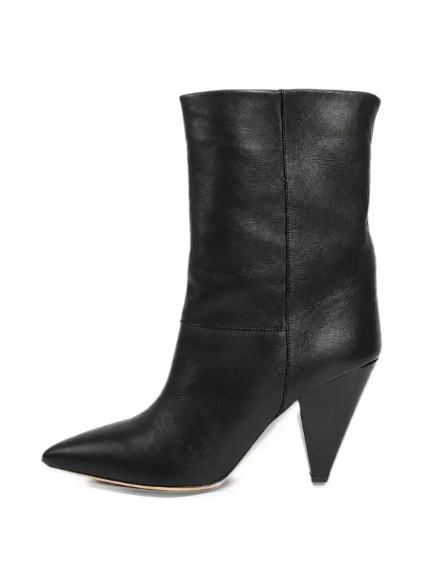 ISABEL MARANT VINTAGE Pointed-toe Cone-heel Ankle Boots