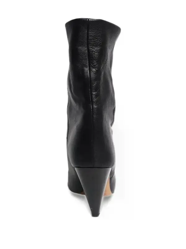 ISABEL MARANT VINTAGE Pointed-toe Cone-heel Ankle Boots