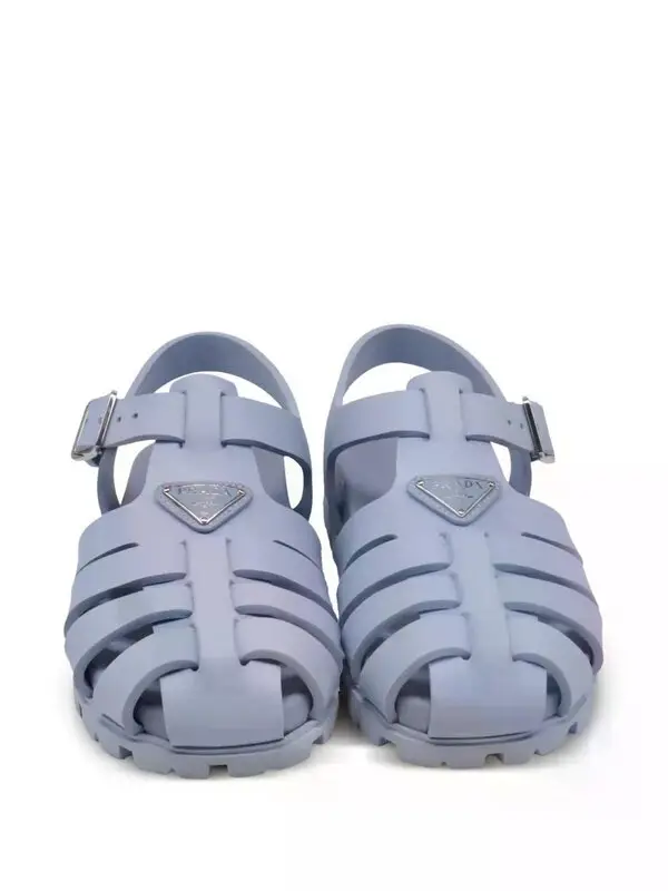 Prada Logo-plaque Fisherman Sandals