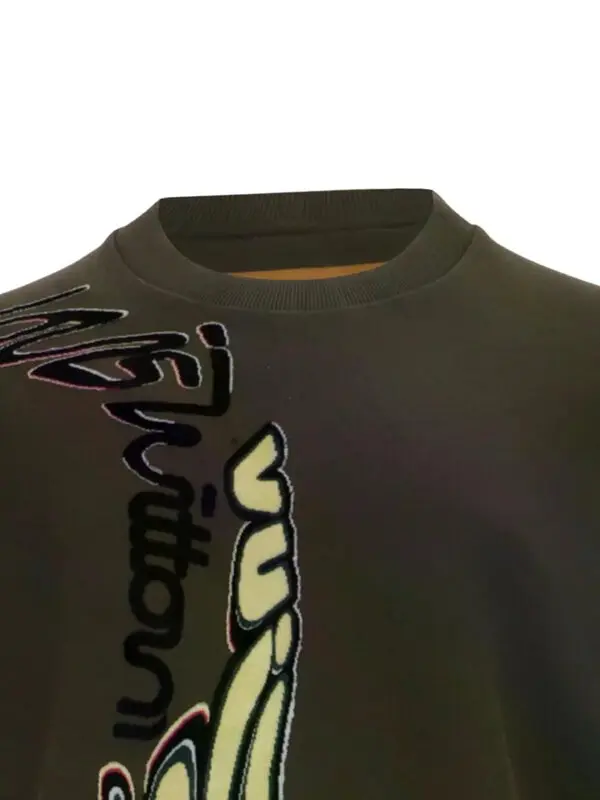 LOUIS VUITTON Graphic-print Sweatshirt