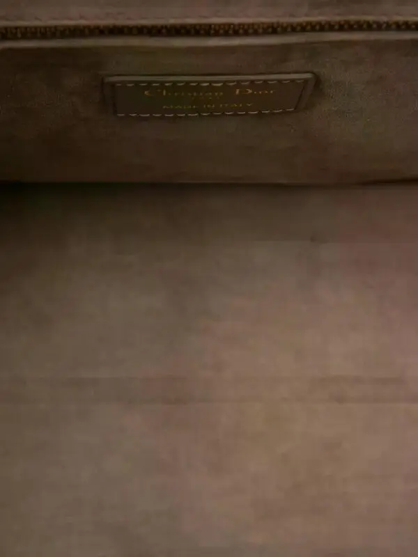 Dior 2023 Medium Calfskin Macrocannage Book Tote Satchel