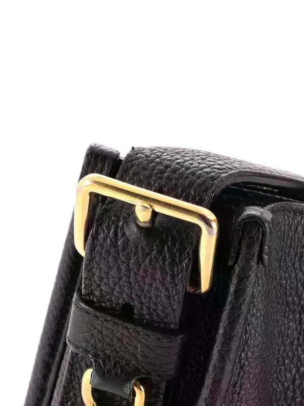 Prada Logo Strap Vitello Daino Medium Crossbody Bag