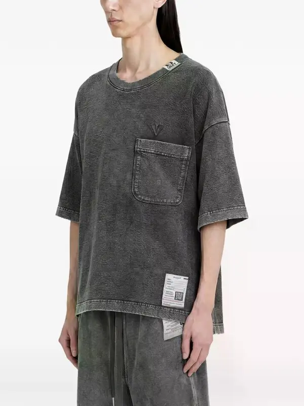 Mihara Yasuhiro Bleached Waffle T-shirt