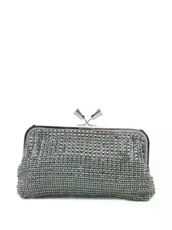 ANYA HINDMARCH Maud Crystal-embellished Lutch Bag