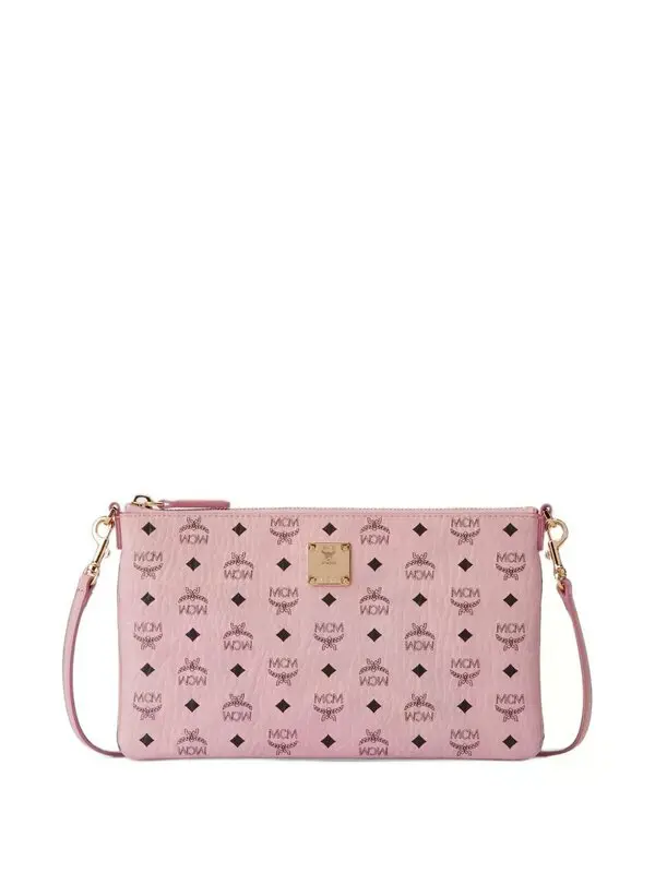 Mcm Aren Crossbody Pouch - Pink