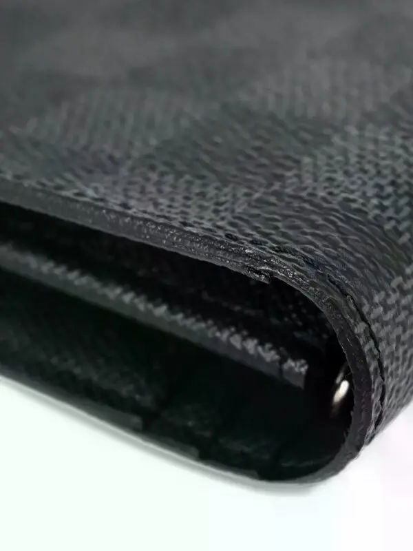 LOUIS VUITTON Damier Graphite Portefeuille Brazza Wallet
