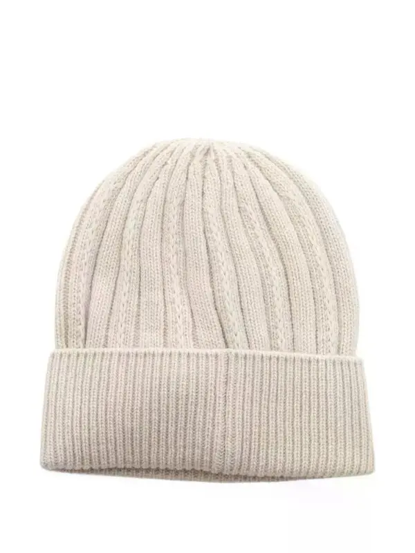 Moncler 2020s Logo-patch Beanie Hat