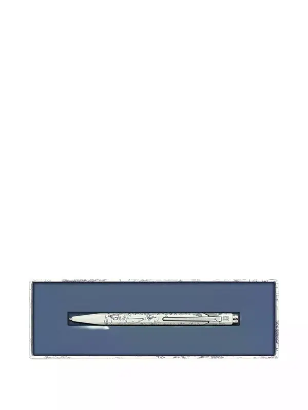 CARAN D'ACHE 849 Toile De Jouy Landscape-print Ballpoint Pen