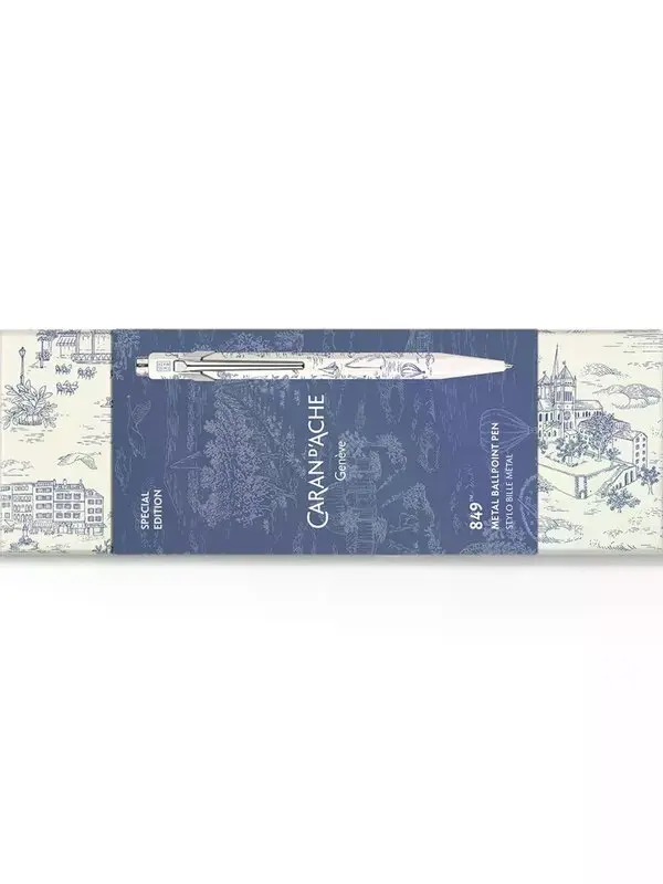 CARAN D'ACHE 849 Toile De Jouy Landscape-print Ballpoint Pen