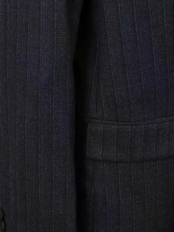 ANAII Pinstripe Double-breasted Blazer