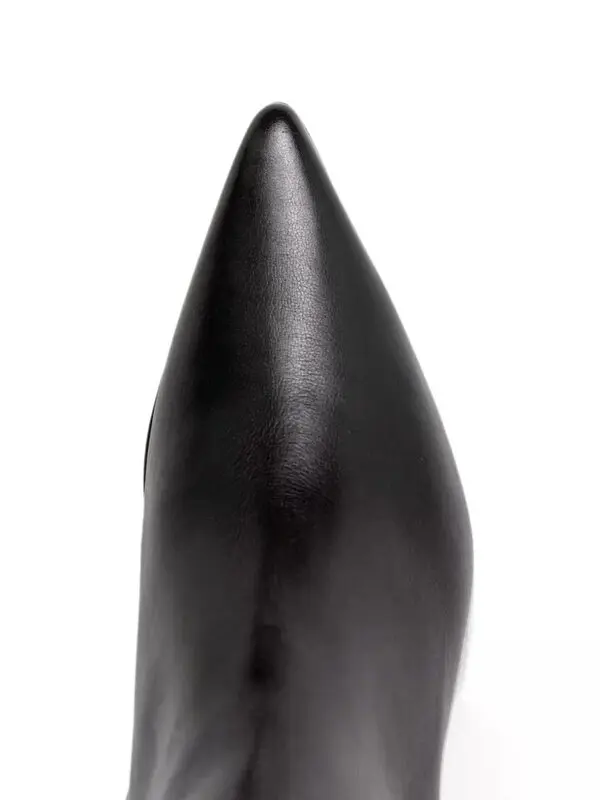 BALDININI Buckle-detail Pointed-toe Boots