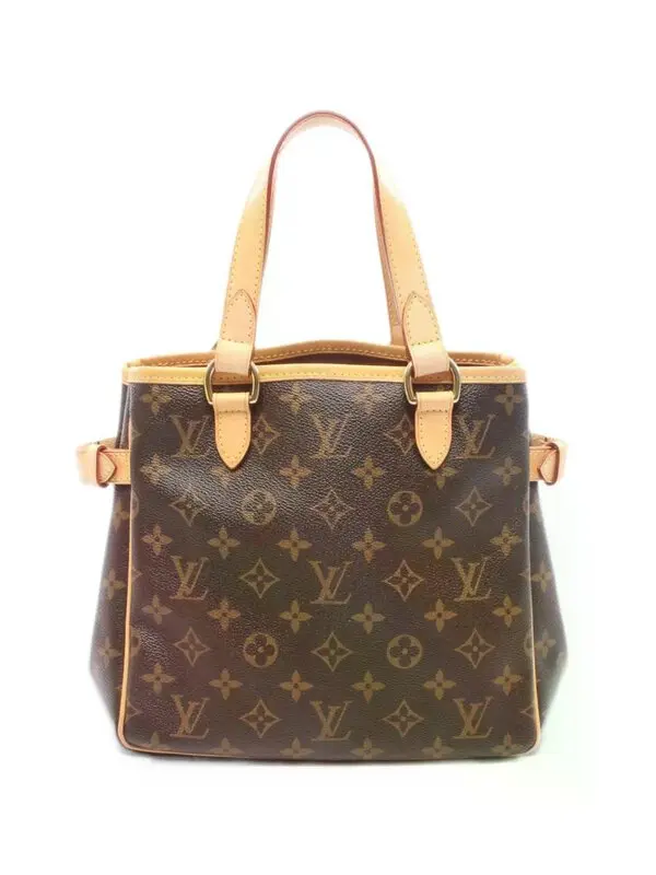 LOUIS VUITTON 2006 Batignolles Monogram-pattern Tote Bag - Brown