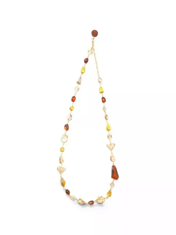 DOMINIQUE DENAIVE VINTAGE Sofiane Resin Necklace