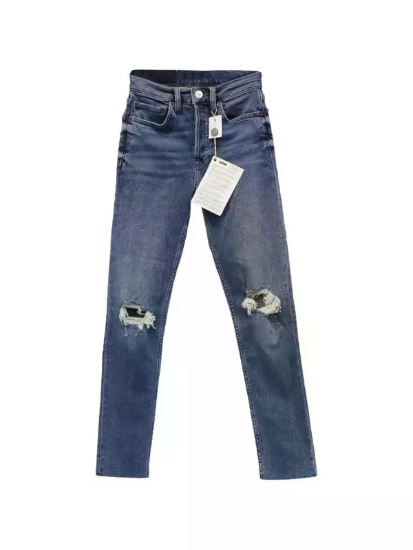 RE/DONE Originals Distressed Jeans - Blue