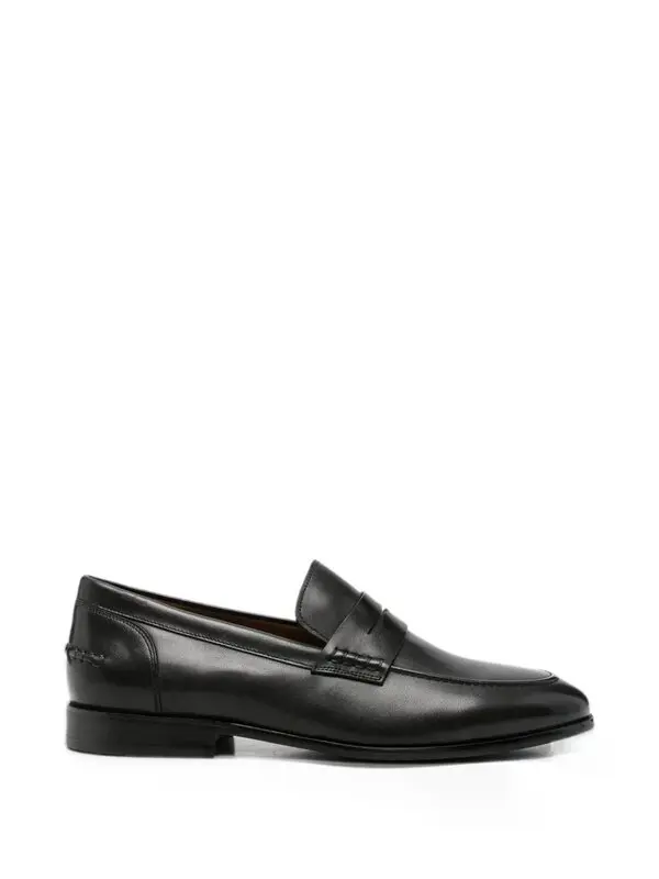 MANUEL RITZ Leather Loafers - Black