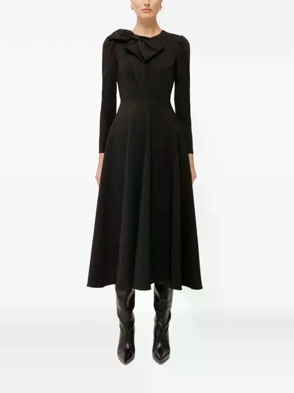 NISSA A-line Midi Dress