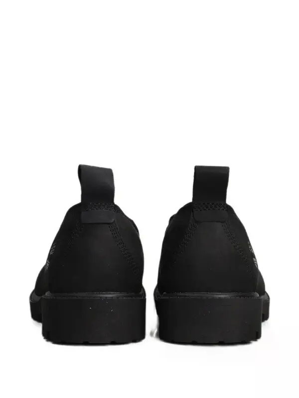 Timberland X Telfar Logo-debossed Lug-sole Loafers