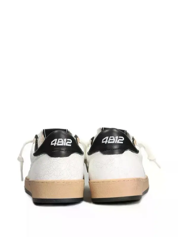 4B12 Playnew Cracked-effect Sneakers