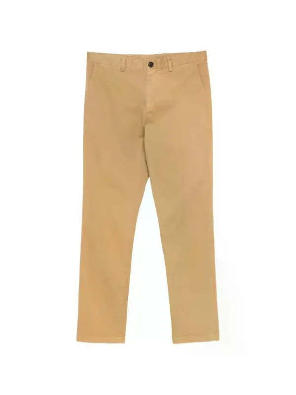 Paul Smith Logo Patched Trousers - Brown