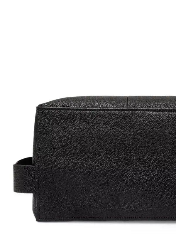 ALLSAINTS Grained-leather Wash Bag