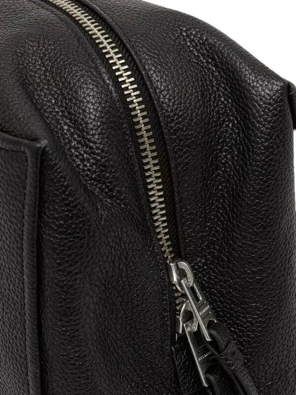 ALLSAINTS Grained-leather Wash Bag