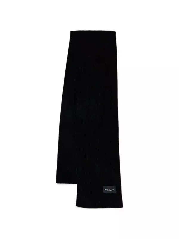 Marc O'polo Cotton Beanie Hat And Scarf Set