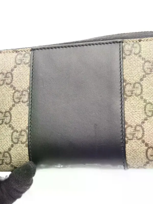 Gucci 2010s Eden Gg Supreme Wallet