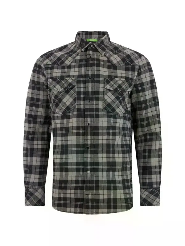 DIESEL® Check-pattern Flannel Shirt