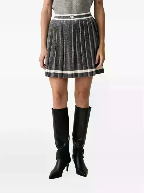 SILVIAN HEACH Pleated Midi Skirt