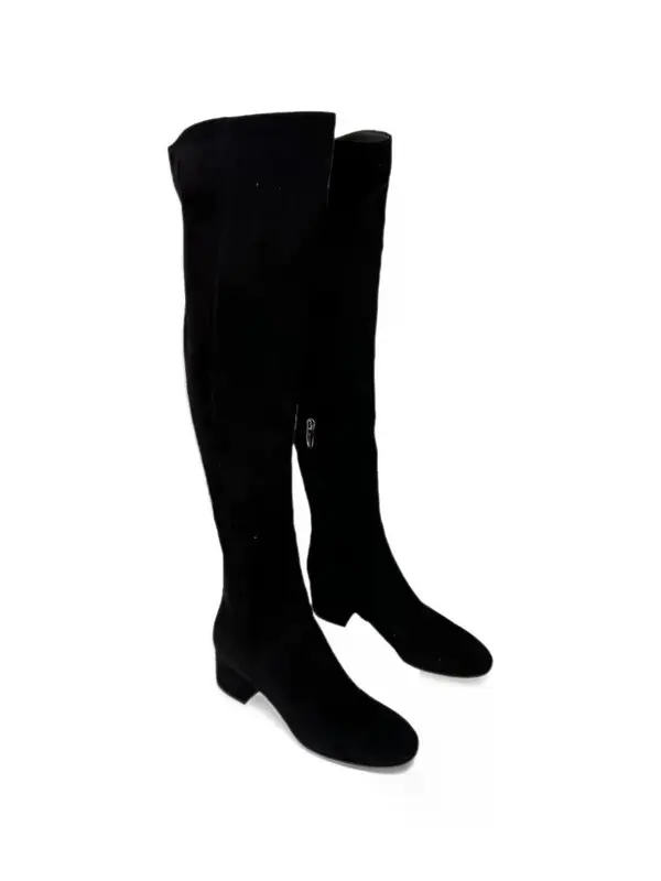 GIANVITO ROSSI Block-heel Knee-high Boots