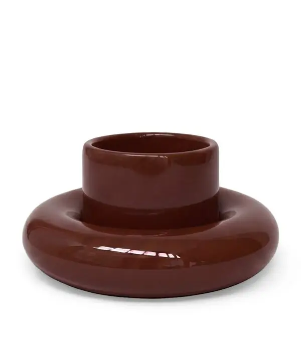 GUSTAF WESTMAN Mini Glazed Ceramic Chunky Cup And Saucer